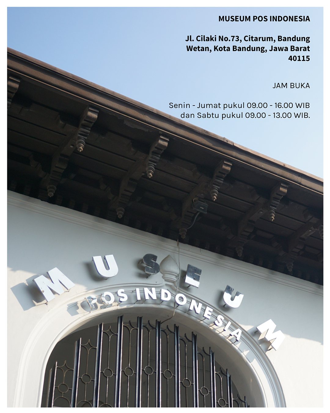 Jelajah Wisata Bandung - Museum Pos Indonesia dulunya hanya menyimpan ...